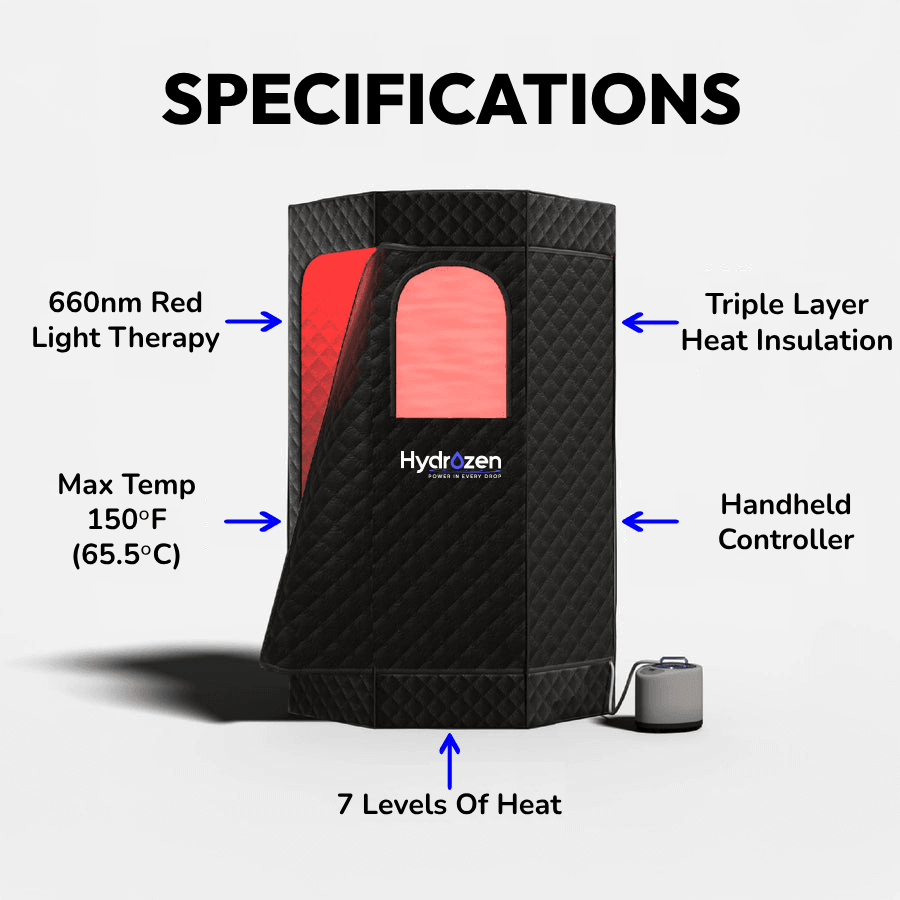 Hydro Heat™ Steam Sauna - (Free Cold Zen™ Ice Bath Included) – Hydrozen